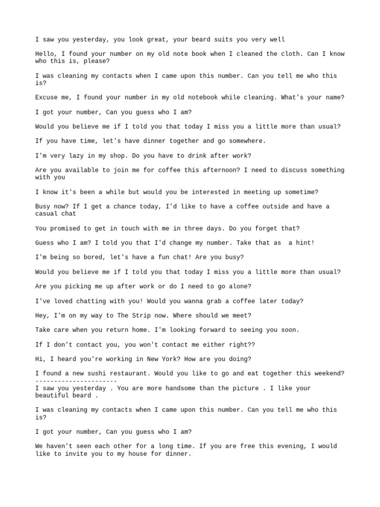 Midday Messages to Reconnect | PDF