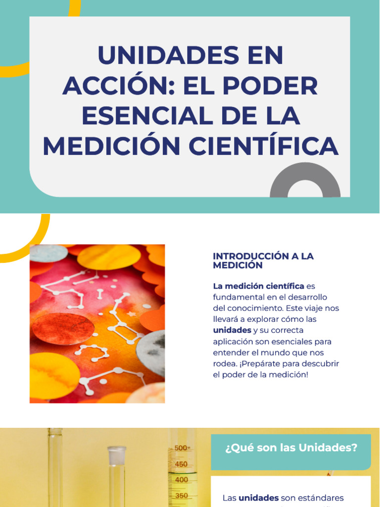 Slidesgo Unidades en Accion El Poder Esencial de La Medicion Cientifica ...