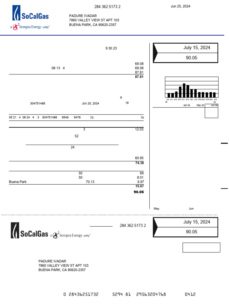 Bill Gas | PDF | Debit Card | Cheque