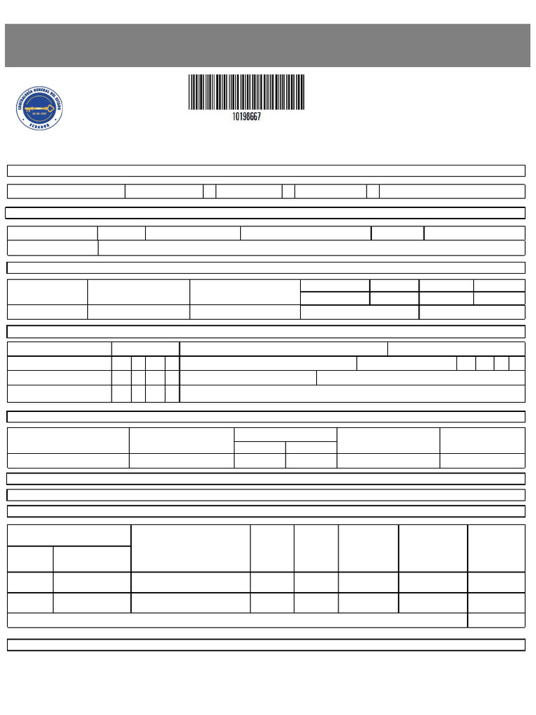 FormularioDeclaracionJuramentada CBOP HUILCA GUIDO-signed | PDF | Economias