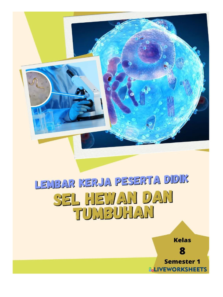 LKPD SEL HEWAN DAN SEL TUMBUHAN | PDF