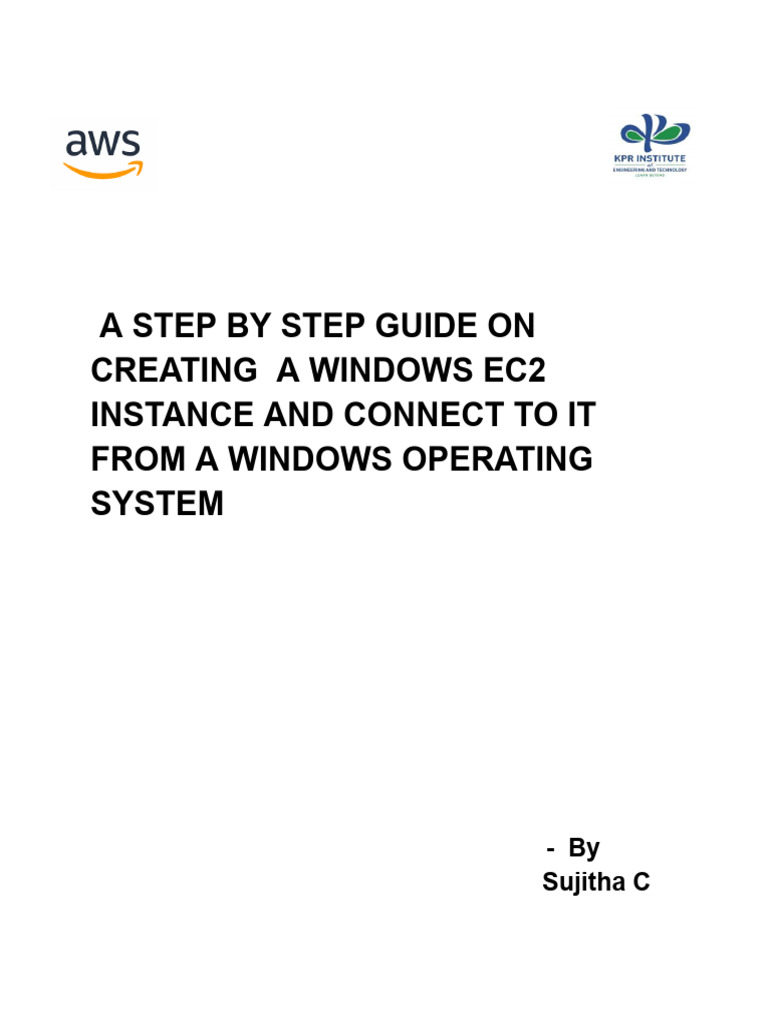 Creation_of_windows_EC2_and_connecting_it_to_windows_OS_1728786044 | PDF