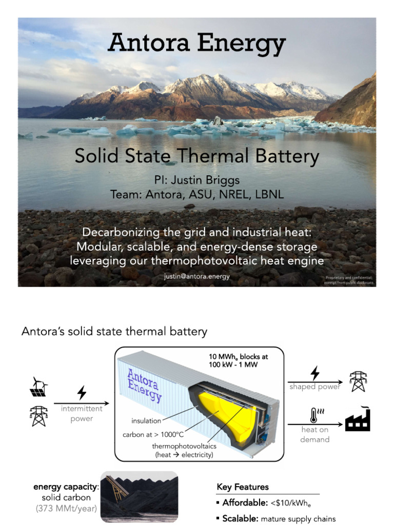 09 Day 1-Justin Briggs_Antora Energy - Reduced File Size | PDF