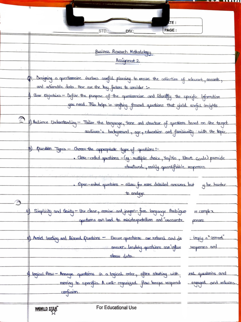 BRM Assignment 1 Krish Bansal | PDF