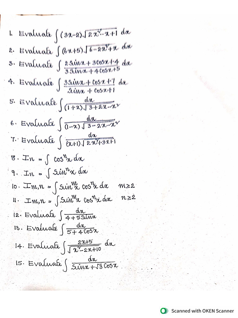 Calculate The Size of The Renound of Inegraion On Differencciaction | PDF