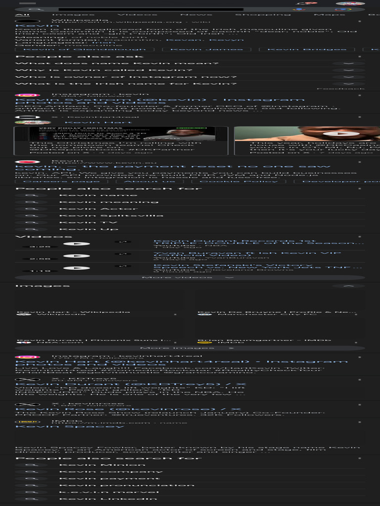 Kevin - Google Search | PDF