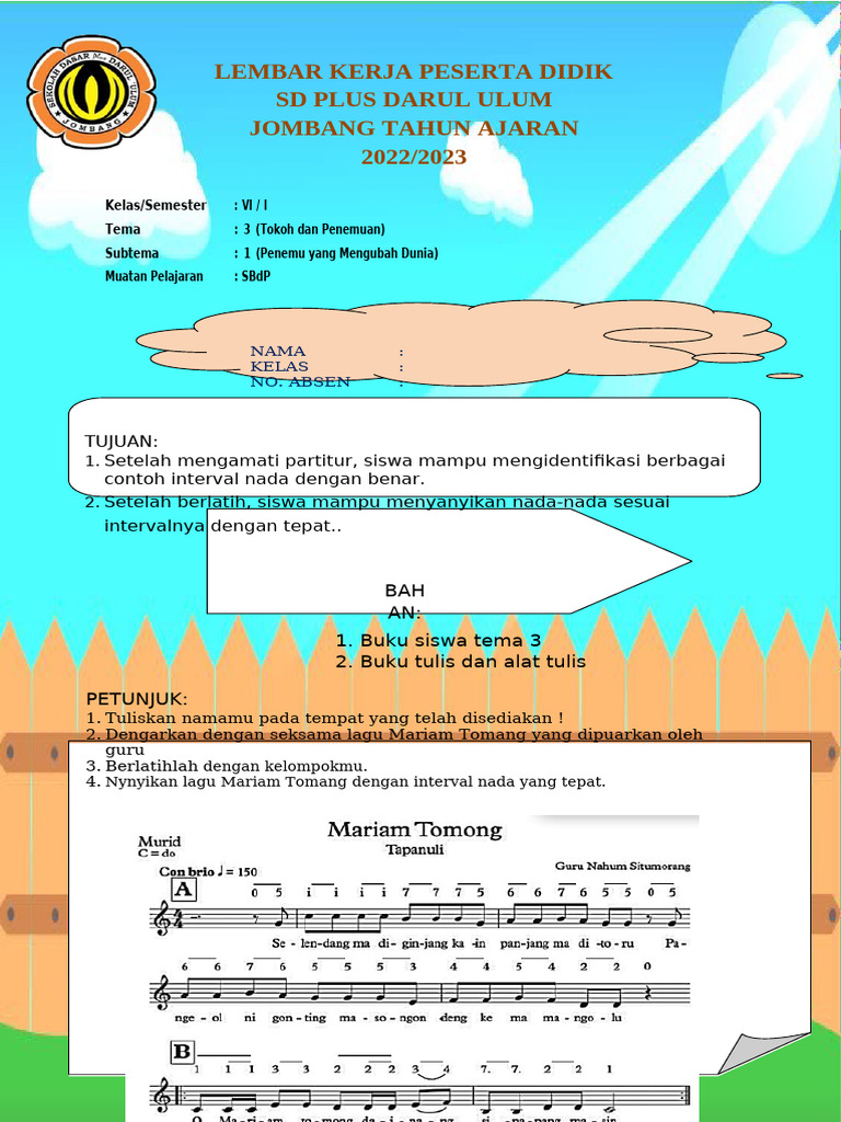 LKPD SBDP Tema3 | PDF