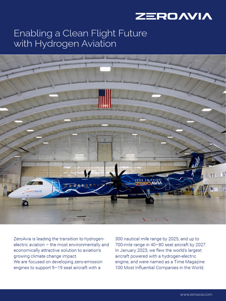 ZeroAvia Infastructure Brochure 2023 | PDF | Airport | Transport