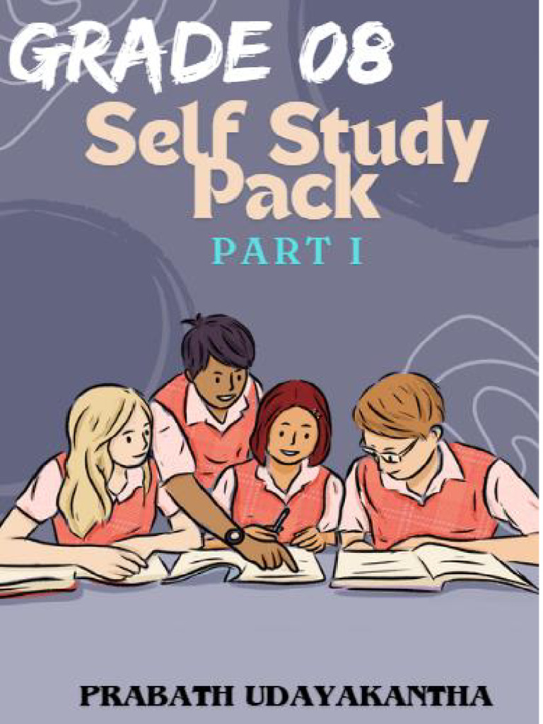 Grade 08 Self Study Pack 01 | PDF