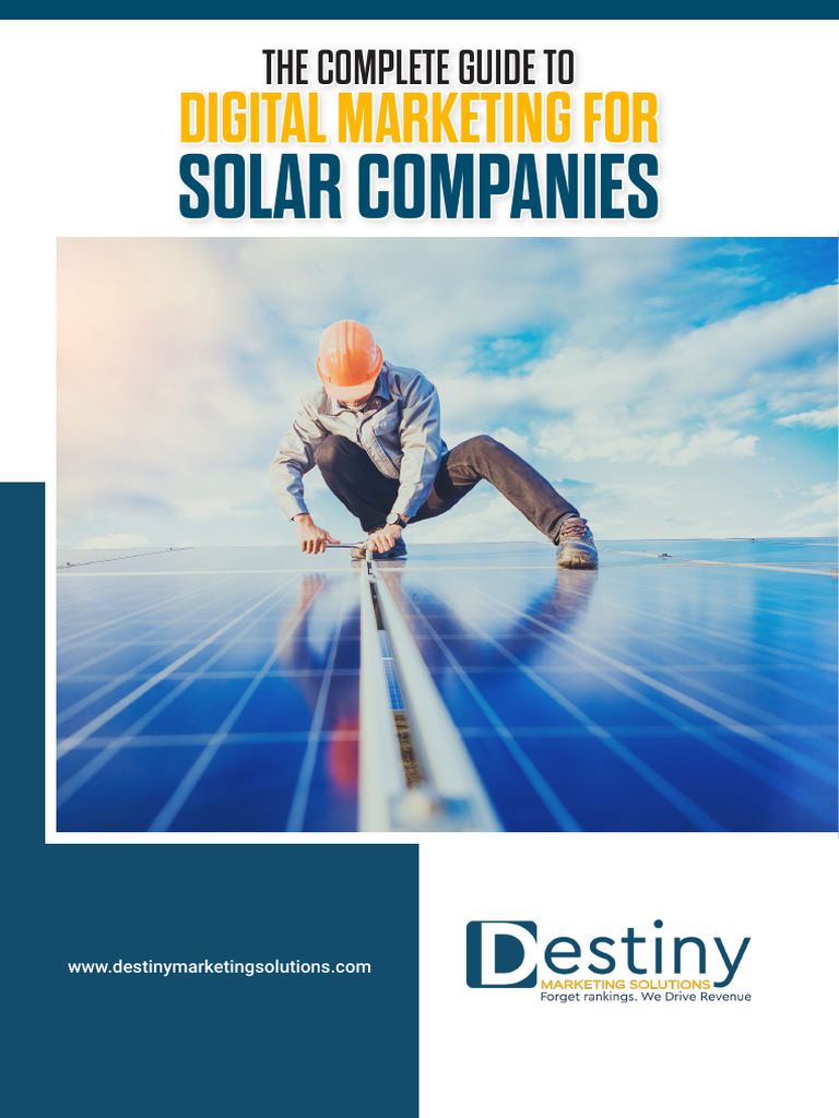 Digital Marketing Guide For Solar Business | PDF | Digital Marketing ...