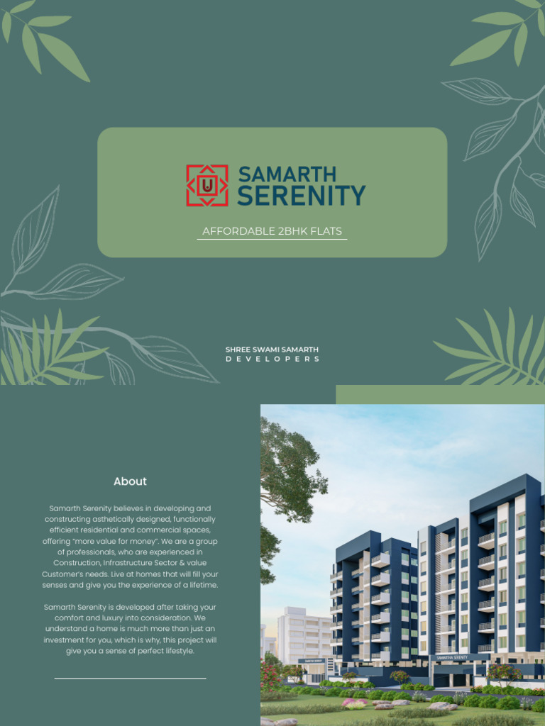 Samarth Brochure Final | PDF | Door | Tile