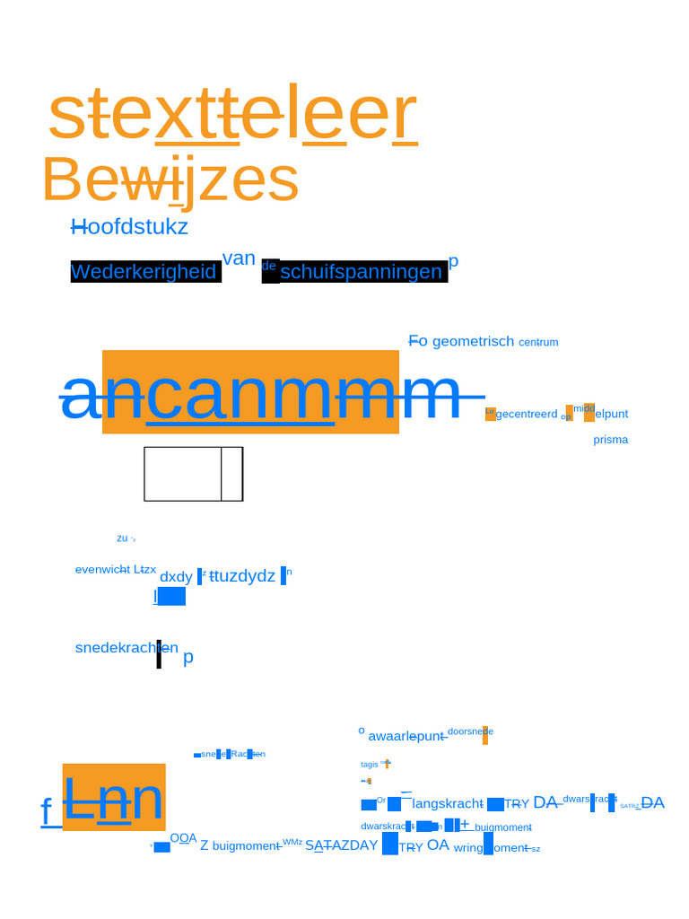 Bewijzen Sterkteleer | PDF