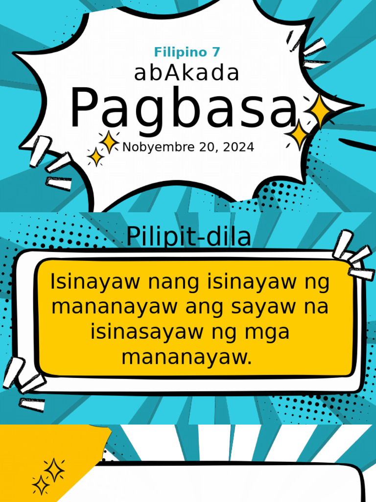 Week 3 ABAKADA Pagbasa Day 3 Pagbabaybay | PDF