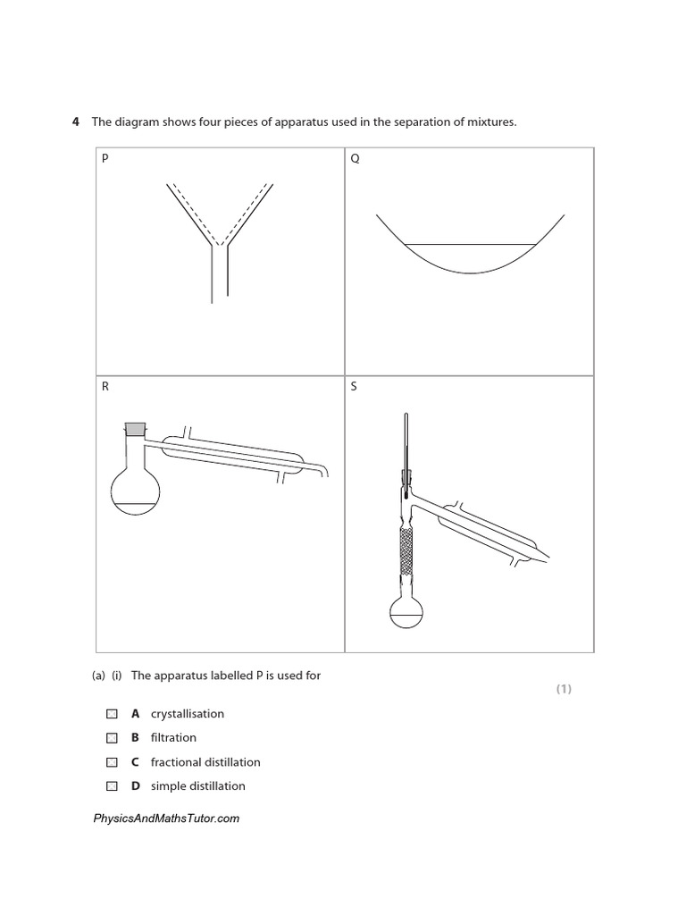 Wk3-Chem Elements, Compounds, Mixtures 2 QP | PDF