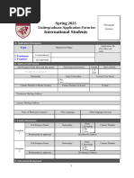 Minority Community Student Self Declaration | PDF