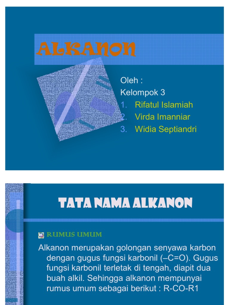 ALKANON Power Point | PDF