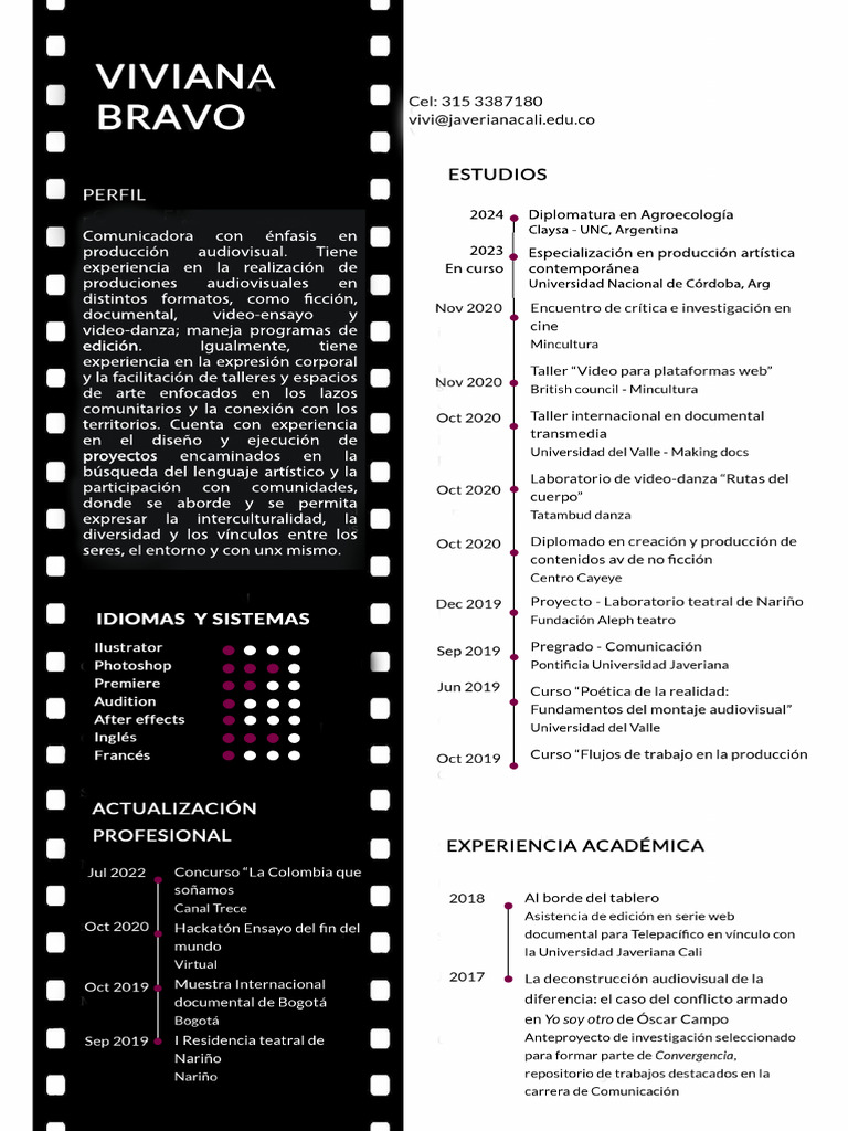 CV Act Dic 2024 | PDF
