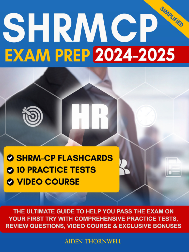 (NEW) SHRM-CP Exam Prep Simplified - The Ultimate Guide Ideo Course ...