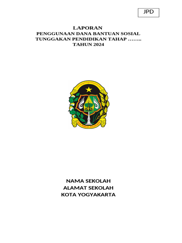 CONTOH LAPORAN TUNGGAKAN JPD(2) | PDF