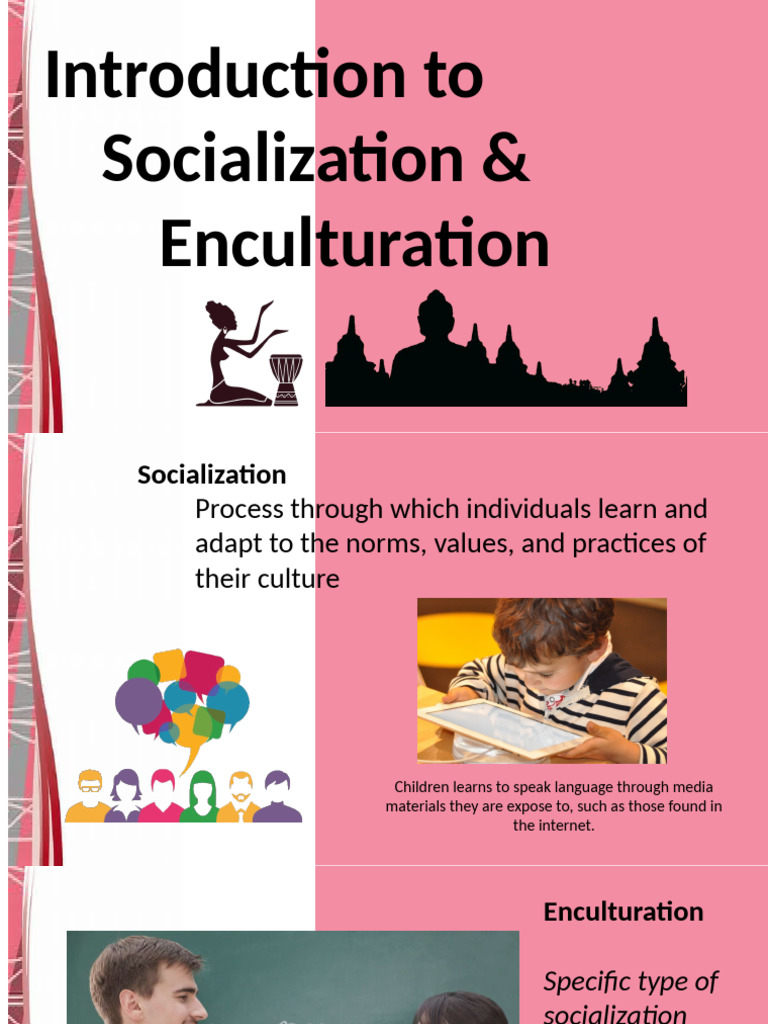 UCSP - LESSON 9 - Introduction To Socialization and Enculturation | PDF ...