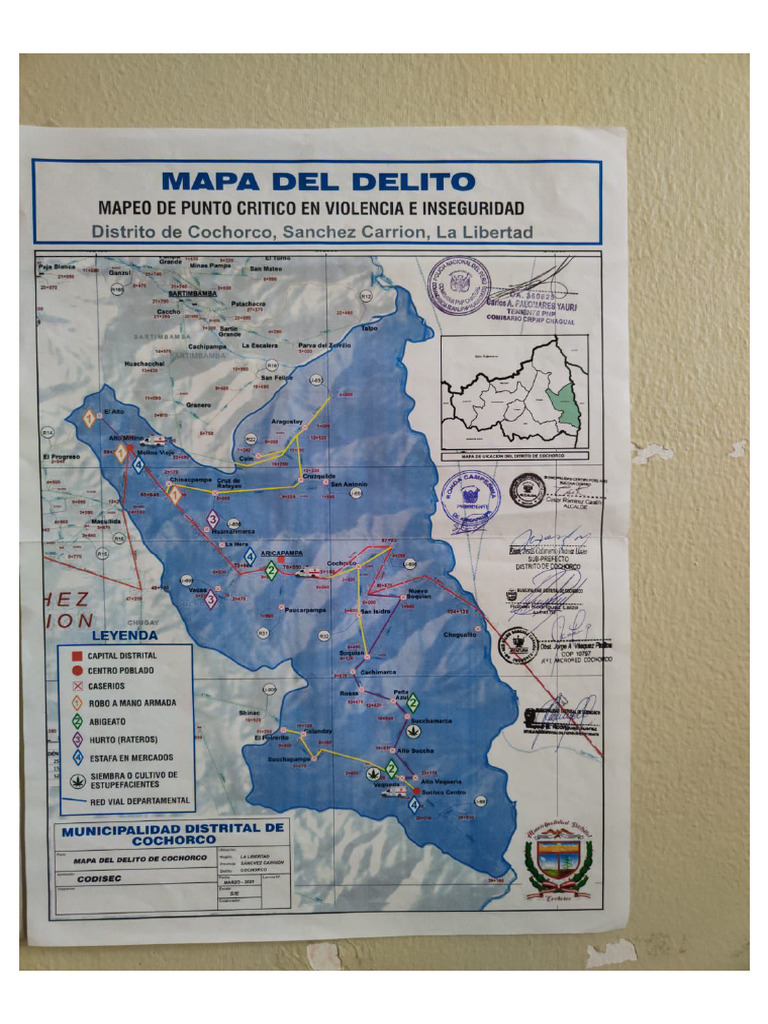 Mapa Del Delito y Riesgo 2021.PDF | PDF