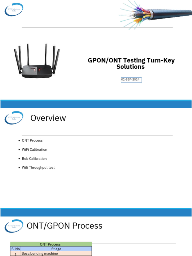 ETE Solution Proposal | PDF