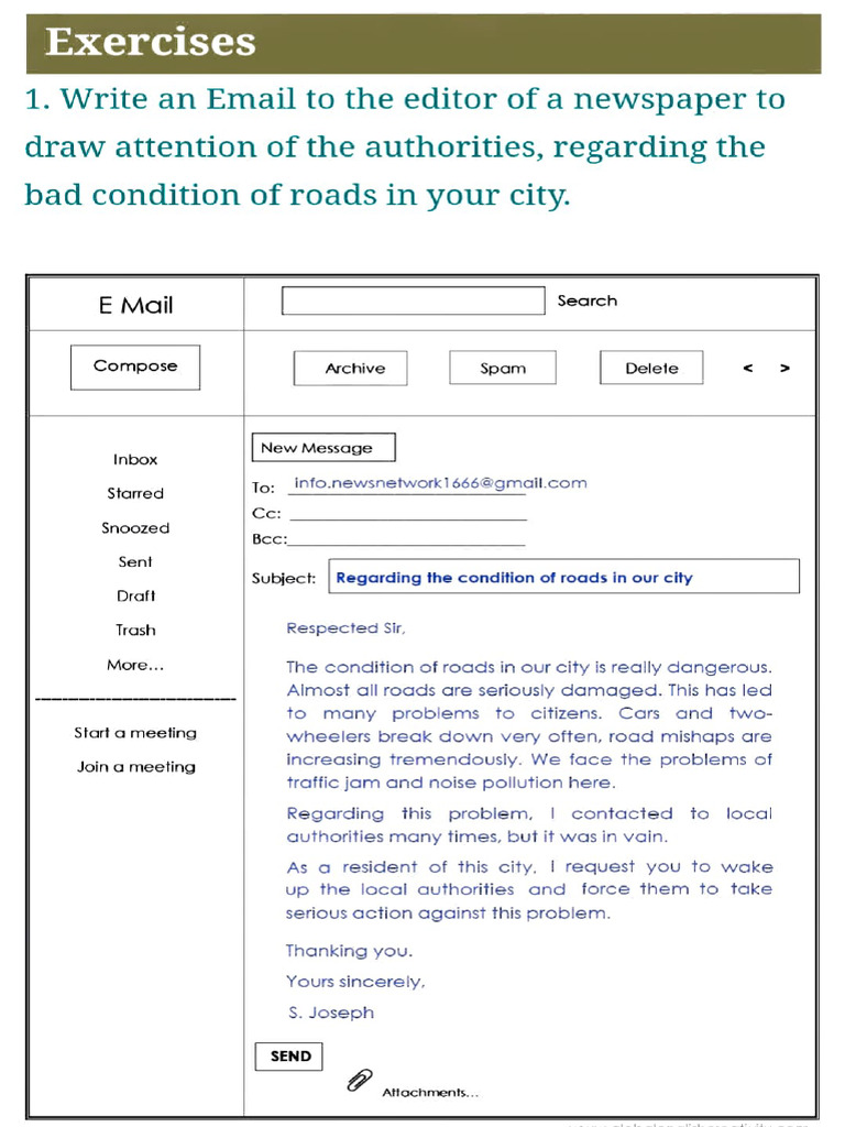 Email Drafts for Various Situations | PDF | Email Spam
