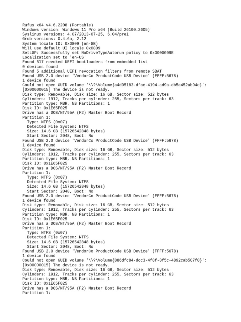 rufus | PDF | Booting | Computer Data