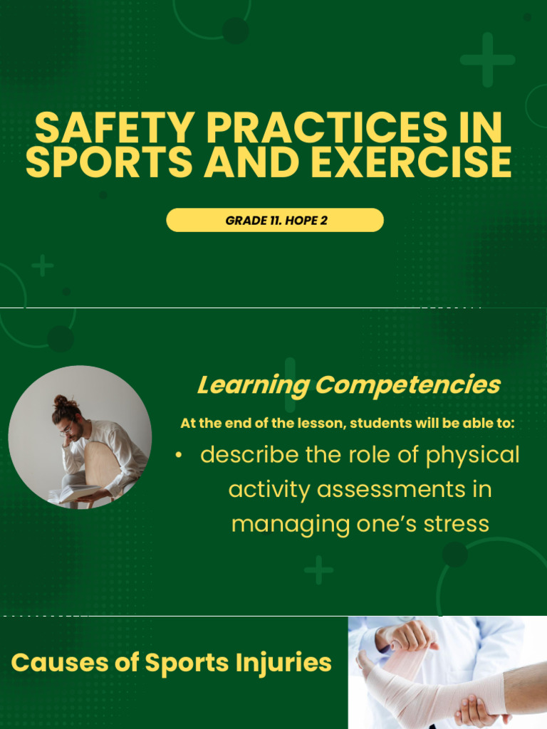 SAFETY-PRACTICES-IN-SPORTS-AND-EXERCISE | PDF | Traumatology ...