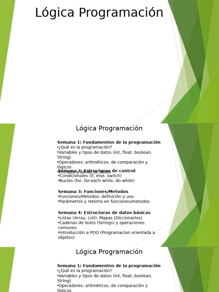 Logica Programacion | PDF
