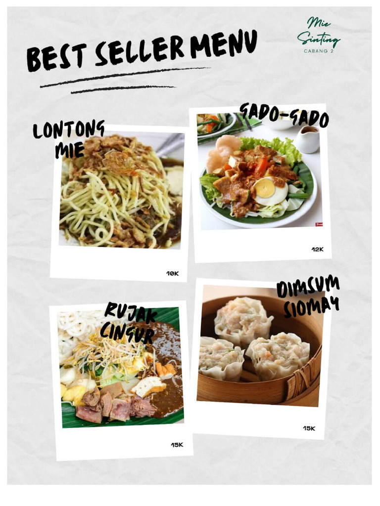 Menu 1 | PDF
