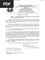 Centerm Port Vessel Cut-Off Schedule | PDF | Merchant Navy | Shipping