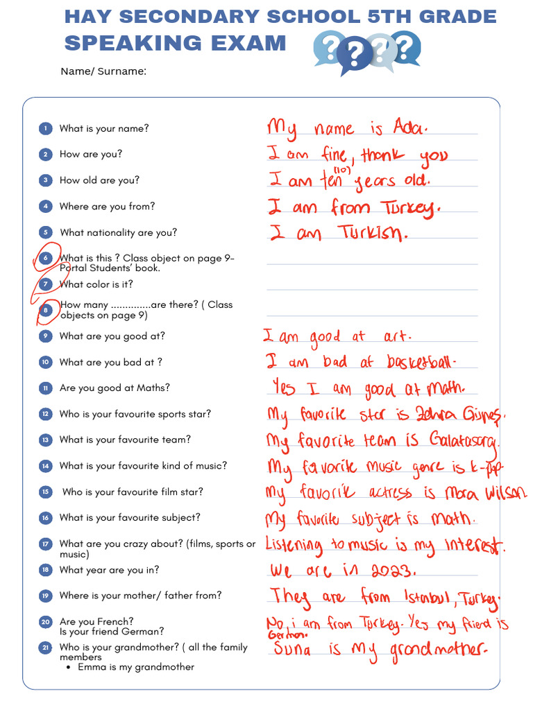Blue GTKY Proust Questionnaire Worksheet (1) | PDF