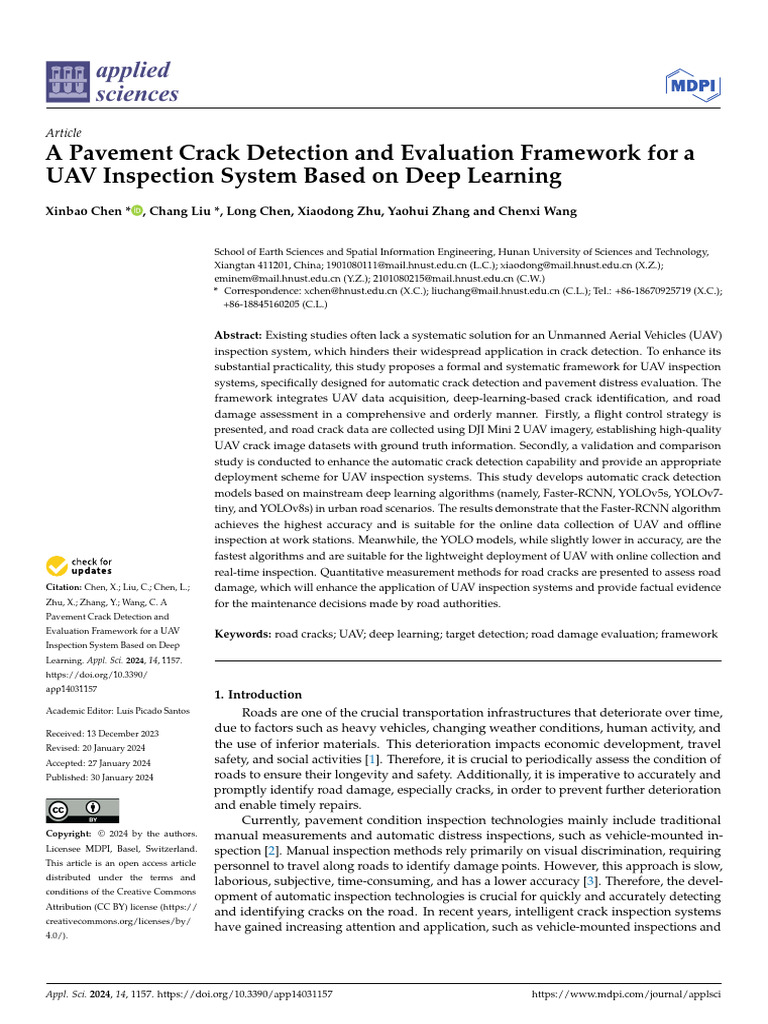 A Pavement Crack Detection And Evaluation Framework For A Pdf Deep