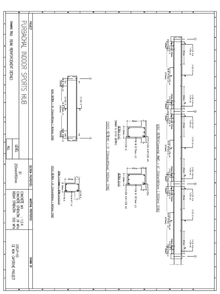 18 Beam1 Detailing | PDF