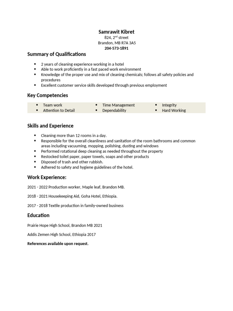 Samrawit Kibret | PDF