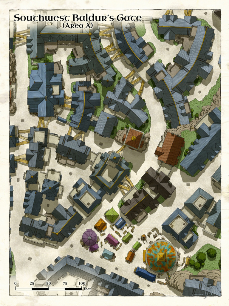 1984850-Heroes of Baldurs Gate z1 Player Maps | PDF