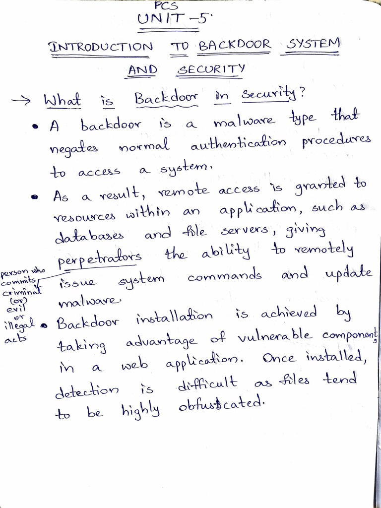 unit5_pcs | PDF | Malware | Cryptography