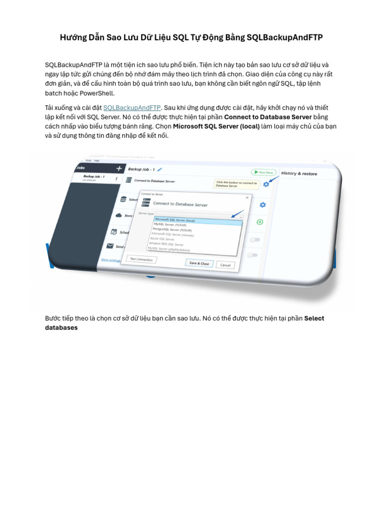 HD Backup Database SQL Auto | PDF