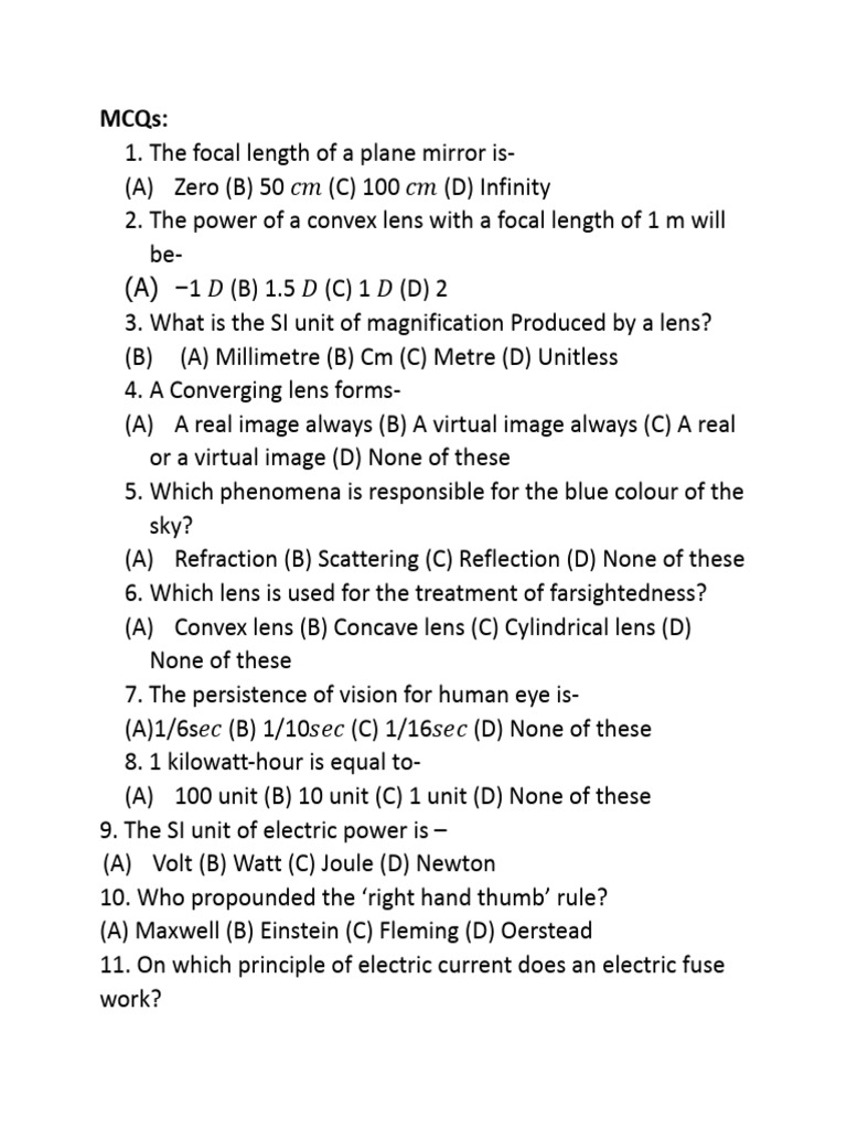 10th Practice Worksheet | PDF