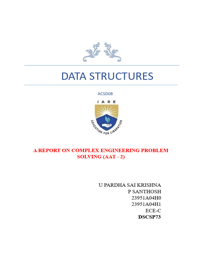DS_REPORT[1][1] | PDF | Applied Mathematics | Computer Programming