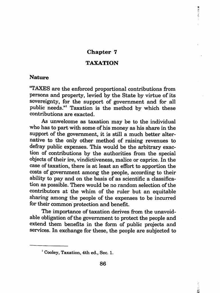 Inherent Powers of The State | PDF | Taxes | Tax Exemption