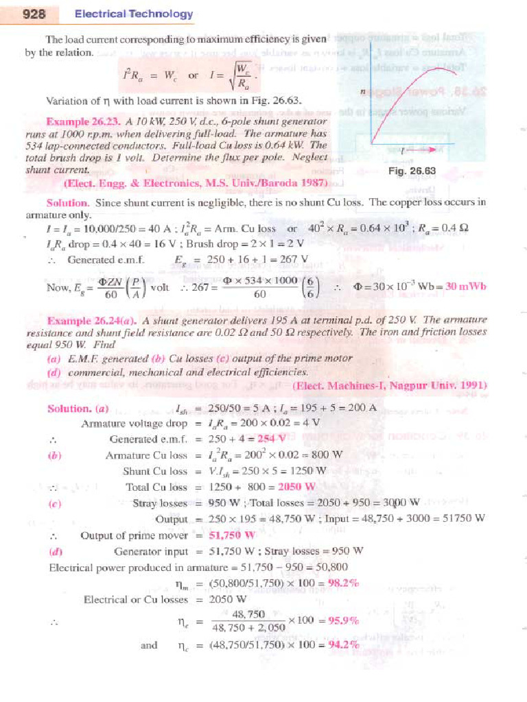 Gen efficiency math | PDF