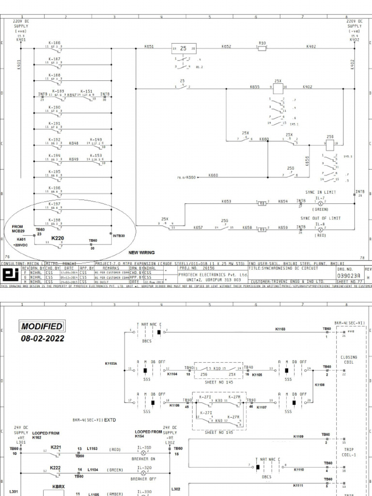 Gcd Wiring Modifcation for Bc 6-8 | PDF