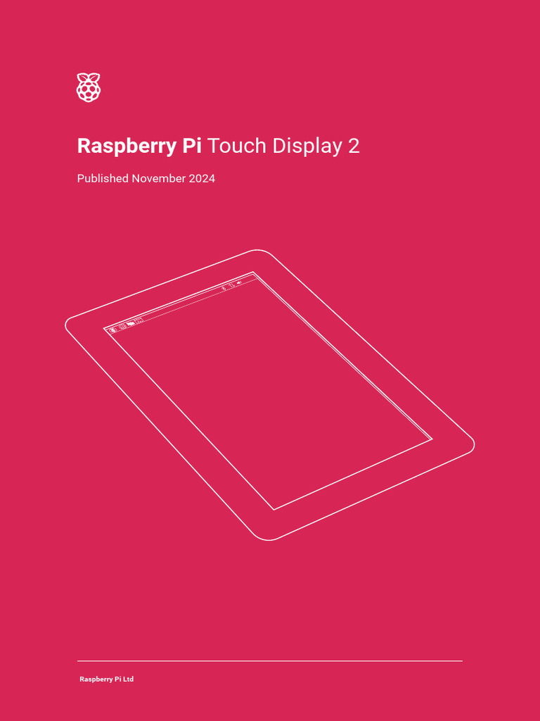 Raspberry Pi Touch Display 2 Overview | PDF | Touchscreen | Electrical ...