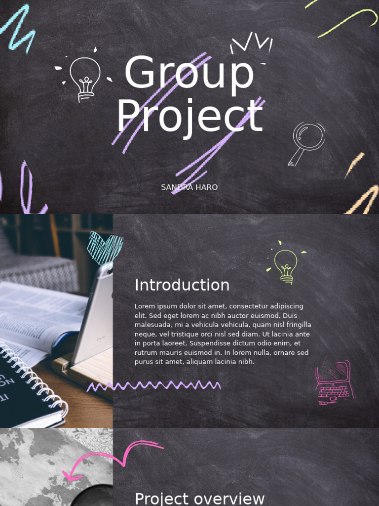 Black Doodle Group Project Presentation | PDF
