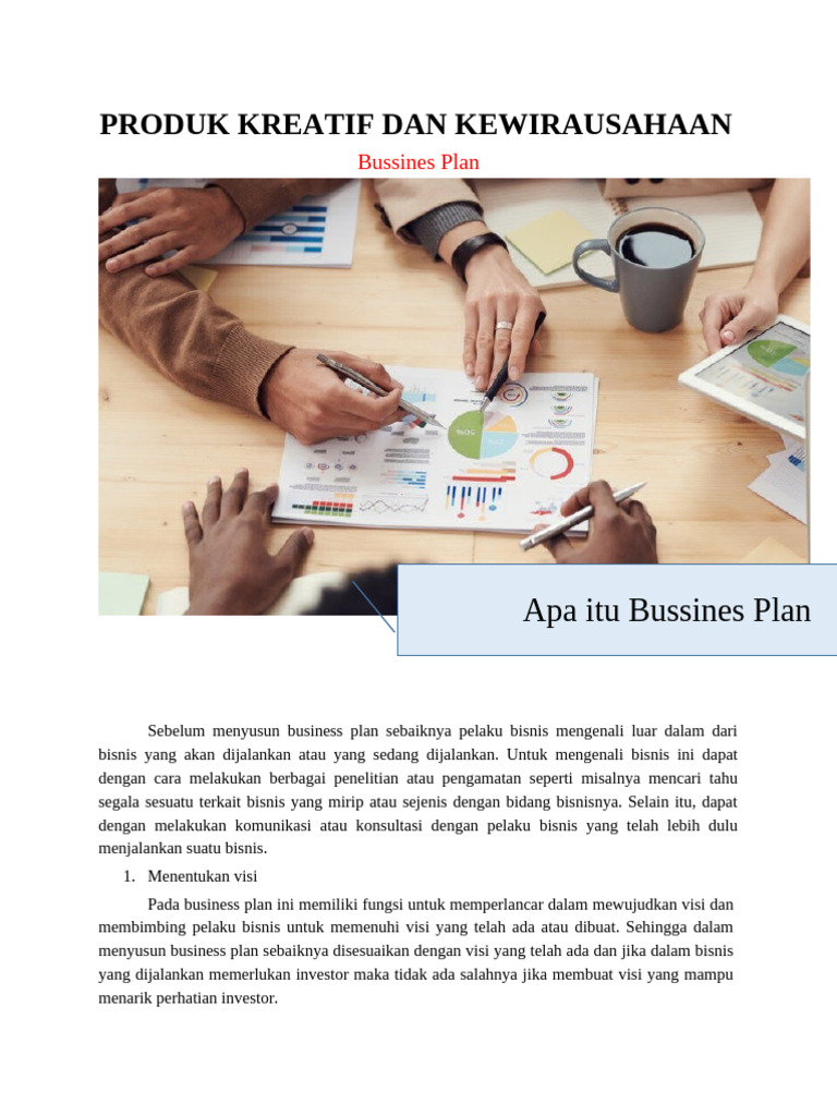 Bussines Plan | PDF