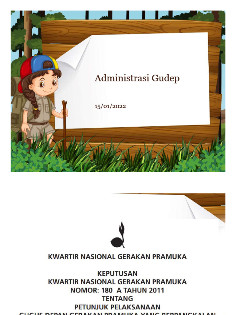 Administrasi Gudep | PDF