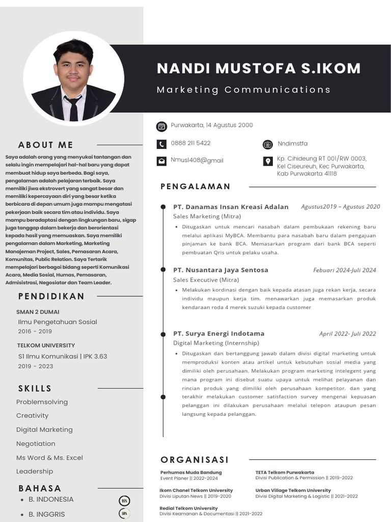 CV-Nandi Mustofa | PDF
