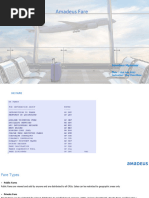 Amadeus Fares and Pricing Commands Guide | PDF